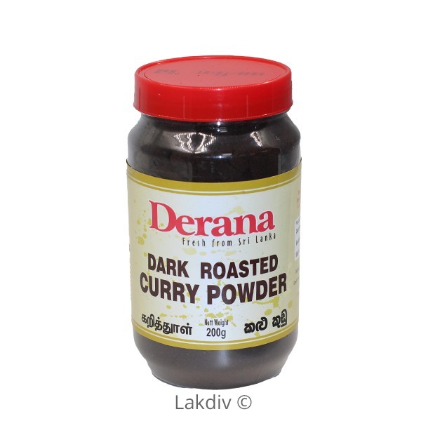 Derana Dark Roasted Curry Powder 200g - Lakdiv