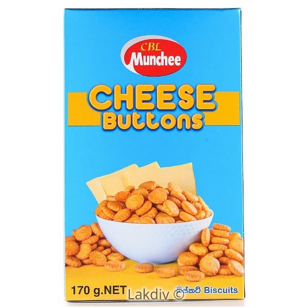 Munchee Cheese Button 170g - Lakdiv