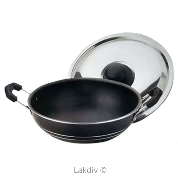 Non Stick Hopper Pan with lid - Lakdiv