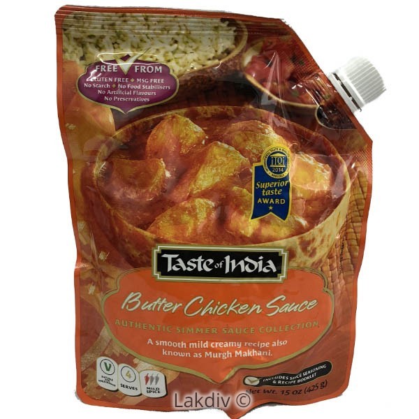 Butter Chicken Sauce 425ml - Lakdiv