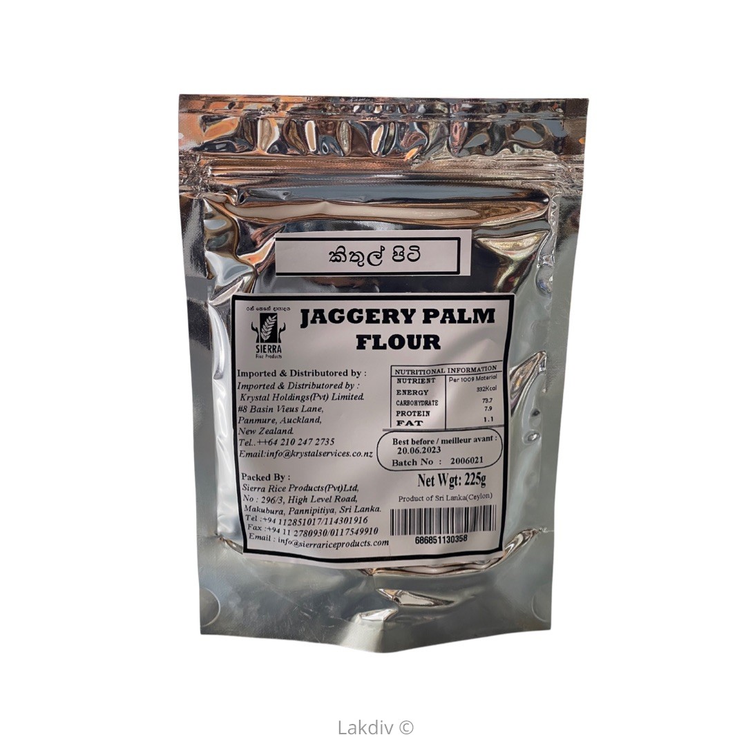 Sierra Kithul Piti 225g (Jaggery Palm Flour) - Lakdiv