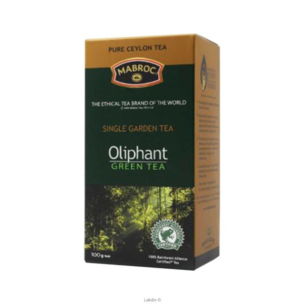 Mabroc Single Garden Tea Oliphant Green Tea - 100g - Lakdiv