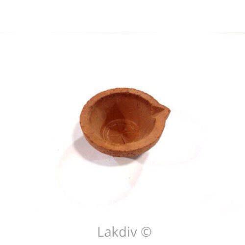 Clay Lamp Small - Lakdiv